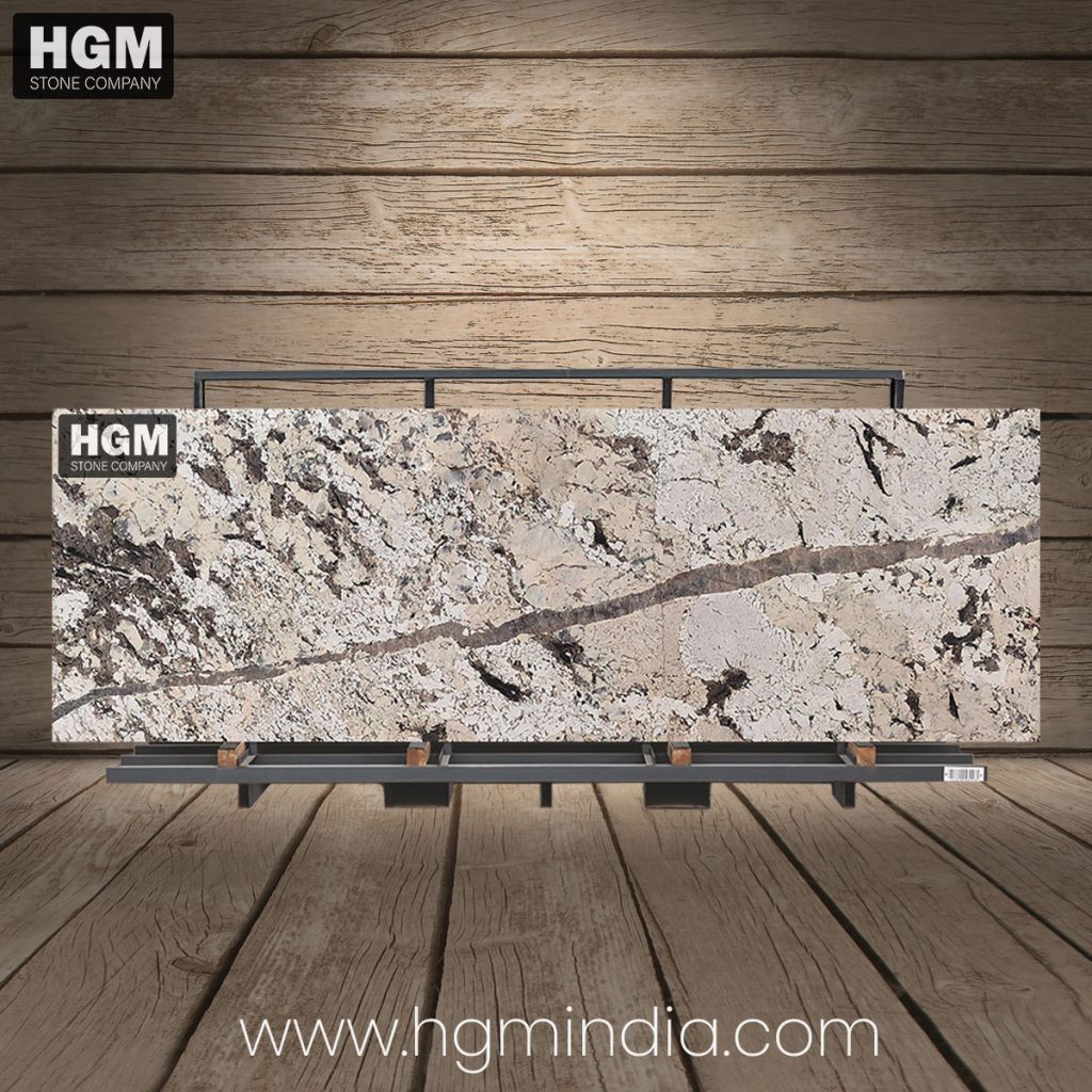 Glacier White Granite Small Slab | Hind Grani Marmo